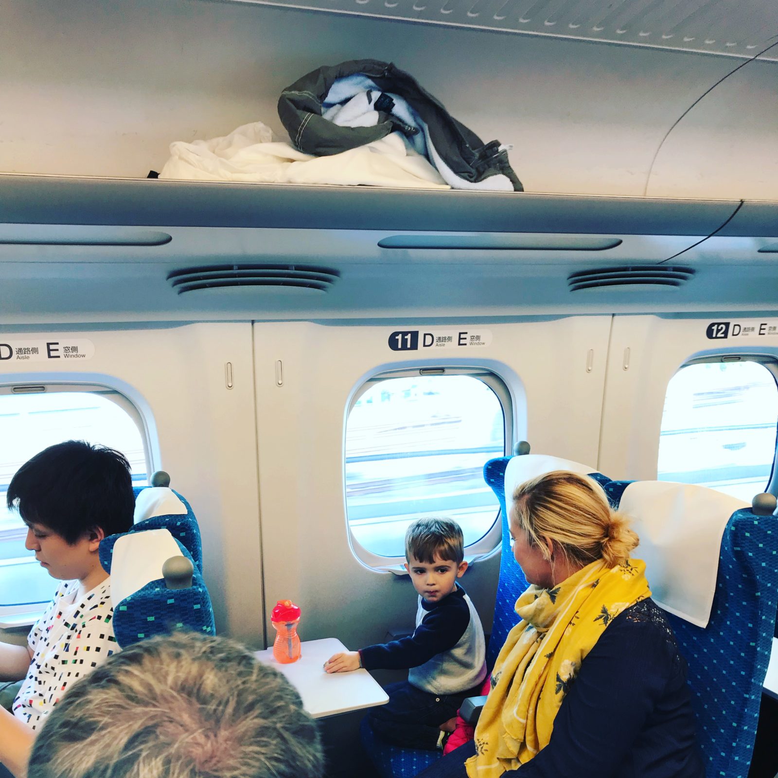 SHINKANSEN TRAVEL WITH KIDS